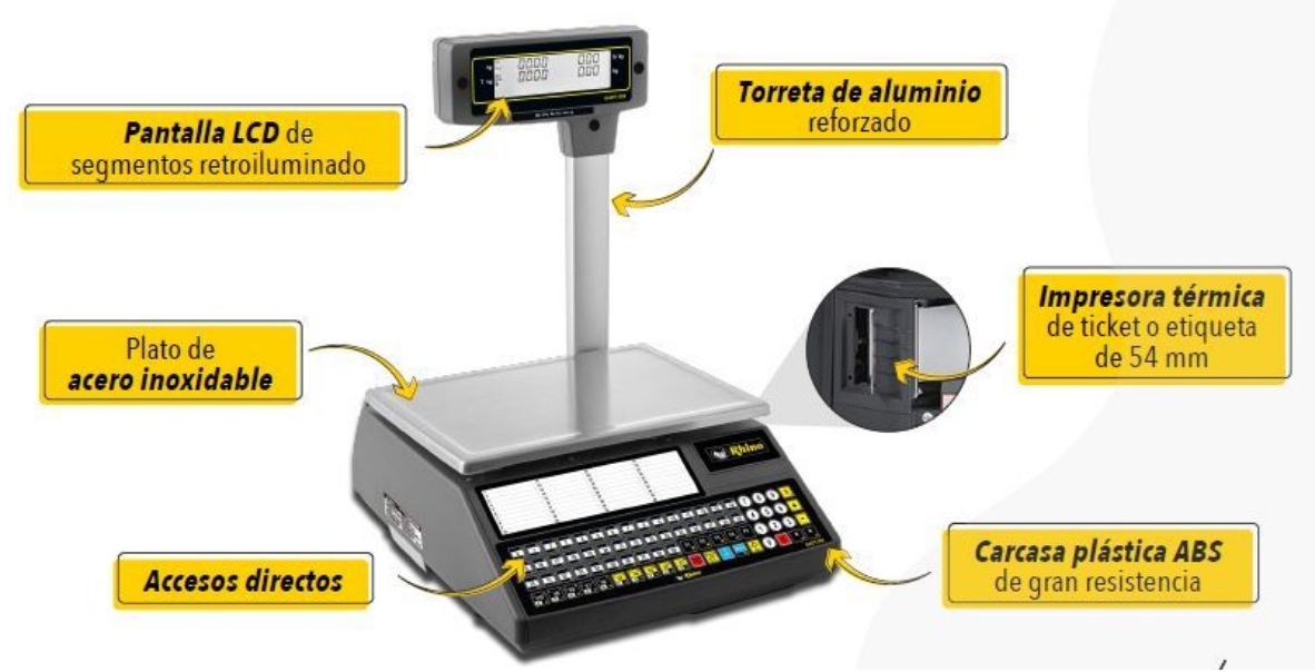 BAET-30 | Báscula electrónica etiquetadora